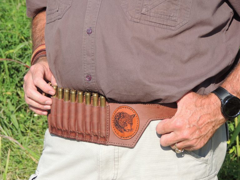 Hard, Pocket Style Culling Belt - Hunt Africa Leather