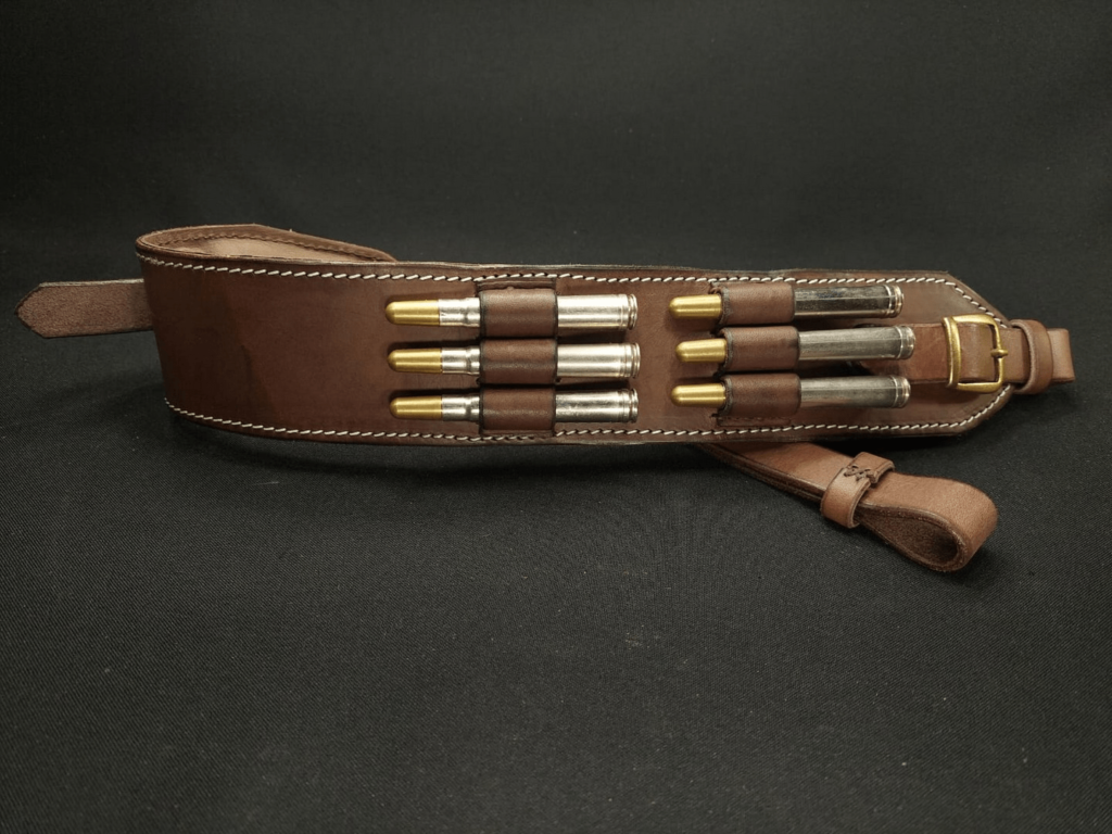 Leather Padded Ammo Sling - Hunt Africa Leather