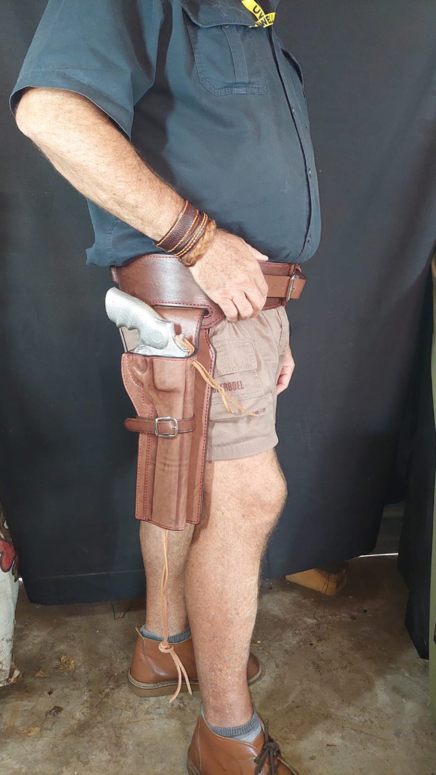 Leather Cowboy Rig - Hunt Africa Leather