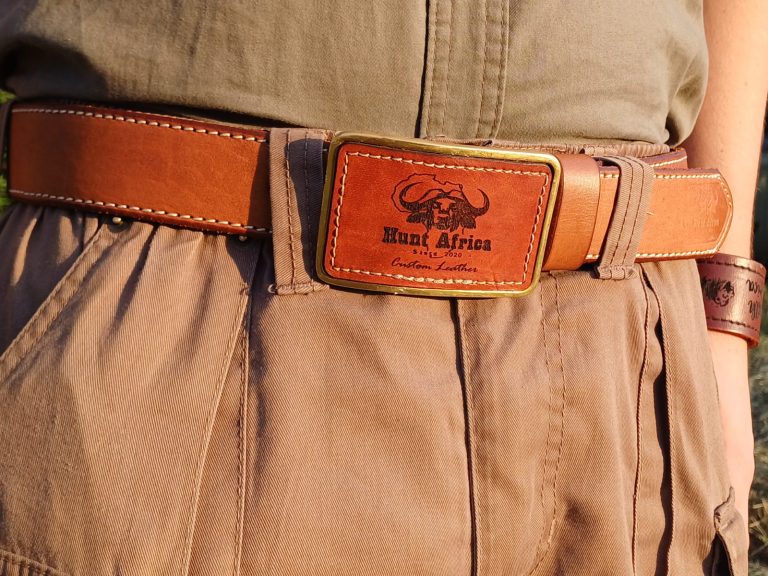 HAL Inlay Buckle - Hunt Africa Leather